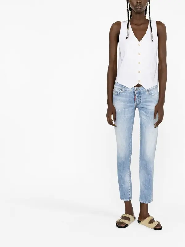Dsquared2 Low-rise Slim-cut Jeans
