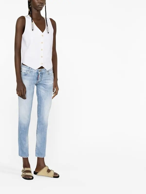 Dsquared2 Low-rise Slim-cut Jeans