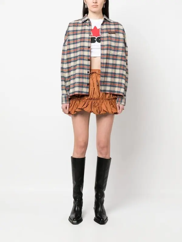 Dsquared2 Dsq2- Print Cropped T-shirt