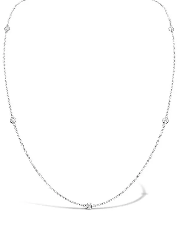PRAGNELL 18kt White Gold Sundance Diamond Necklace - Silver