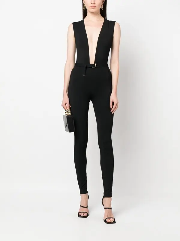 Dsquared2 Plunge-neck Jumpsuit