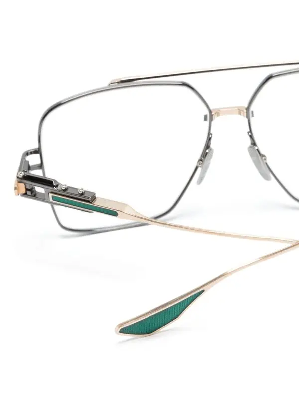 Dita Grand Emperik Square-frame Glasses - Black