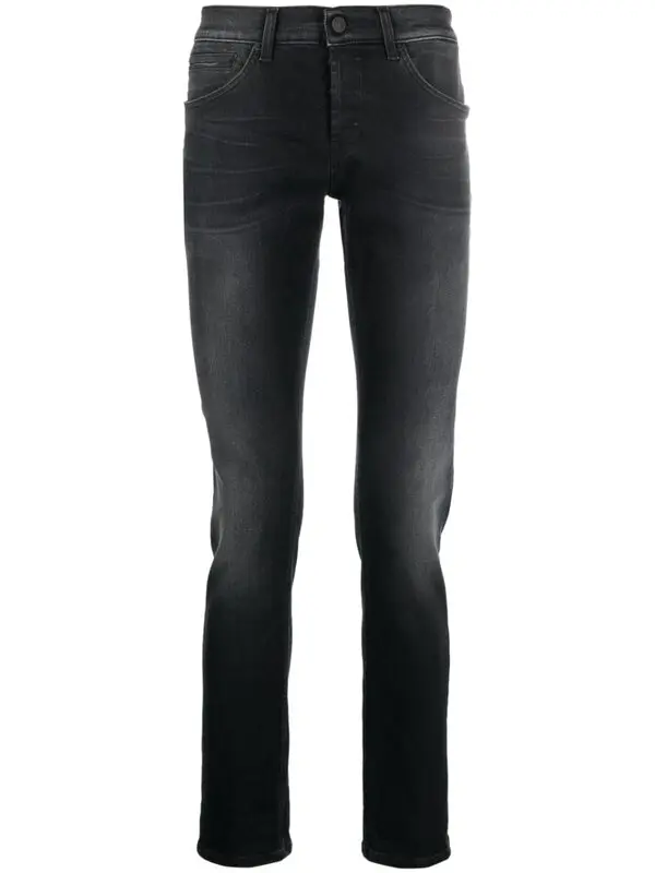 DONDUP Mid-rise Jeans - Black