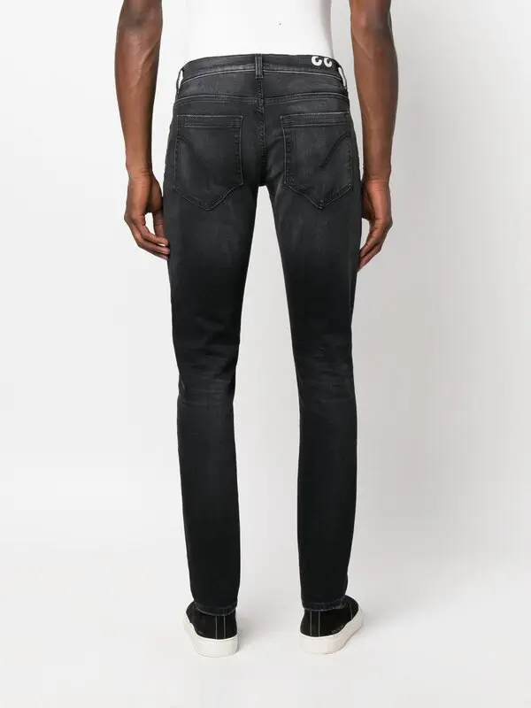 DONDUP Mid-rise Jeans - Black
