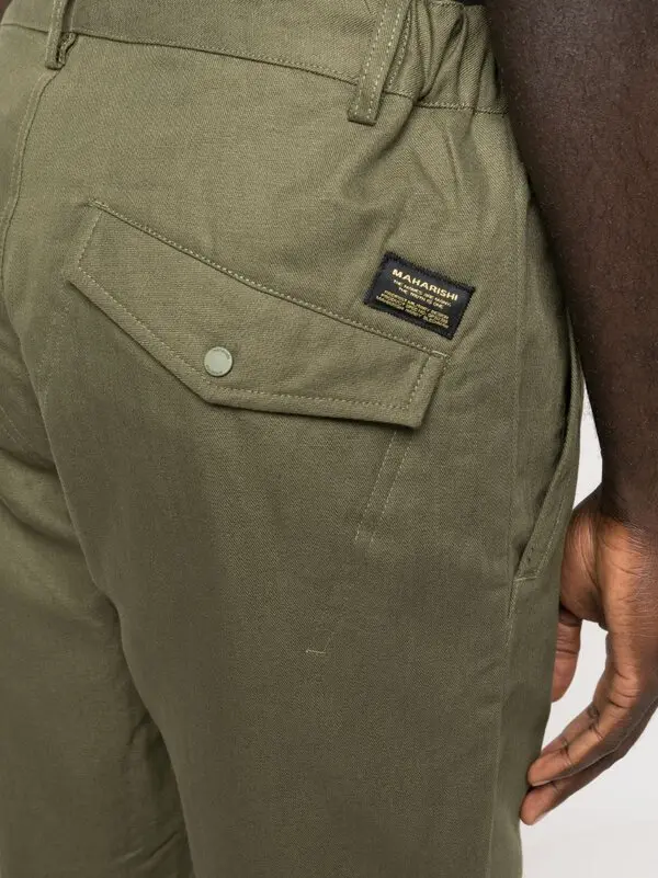 MAHARISHI Logo-patch Trousers