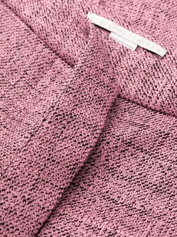 Stella McCartney Mélange-effect Wool Trousers