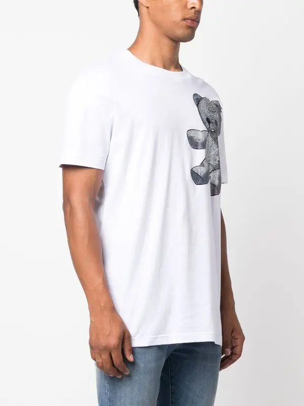 Philipp Plein Teddy Bear Paisley-print T-shirt
