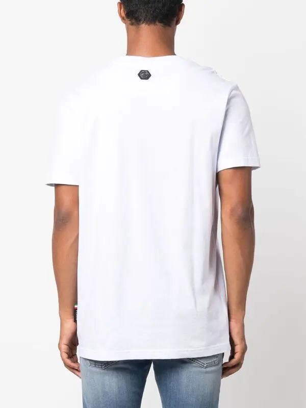Philipp Plein Teddy Bear Paisley-print T-shirt