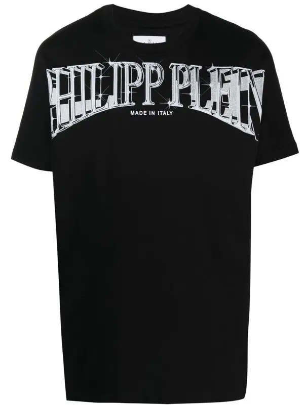 Philipp Plein Ss Kimono Cut Cotton T-shirt