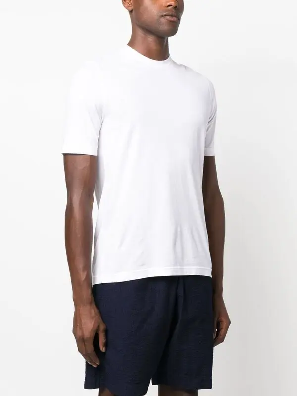 DELL'OGLIO Round-neck Cotton T-shirt