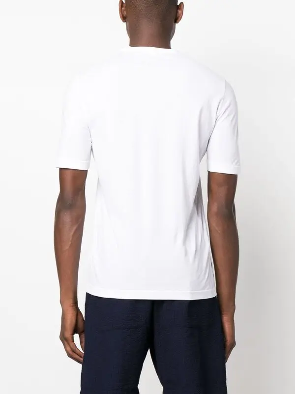 DELL'OGLIO Round-neck Cotton T-shirt