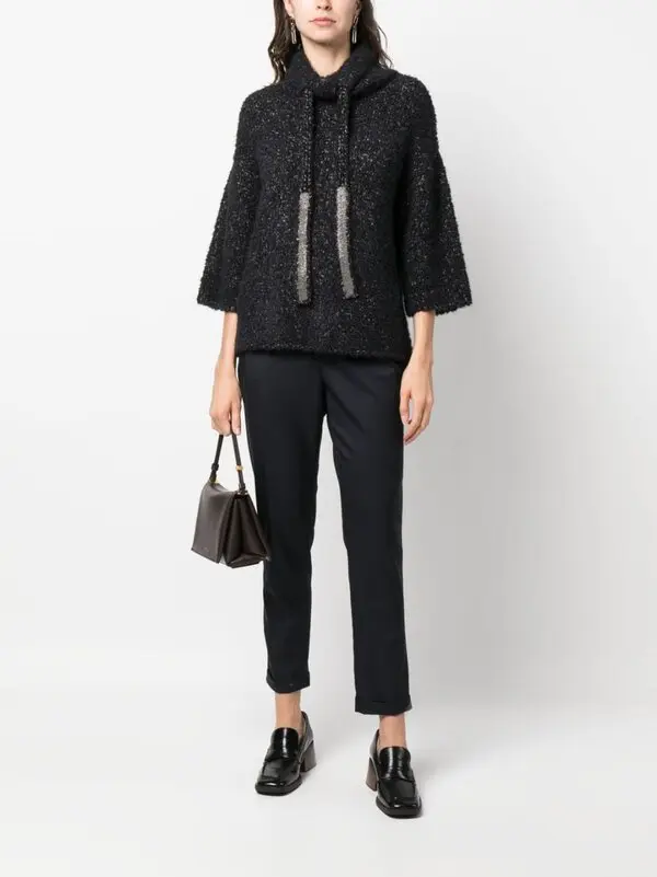 Fabiana Filippi Tapered Trousers - Blue