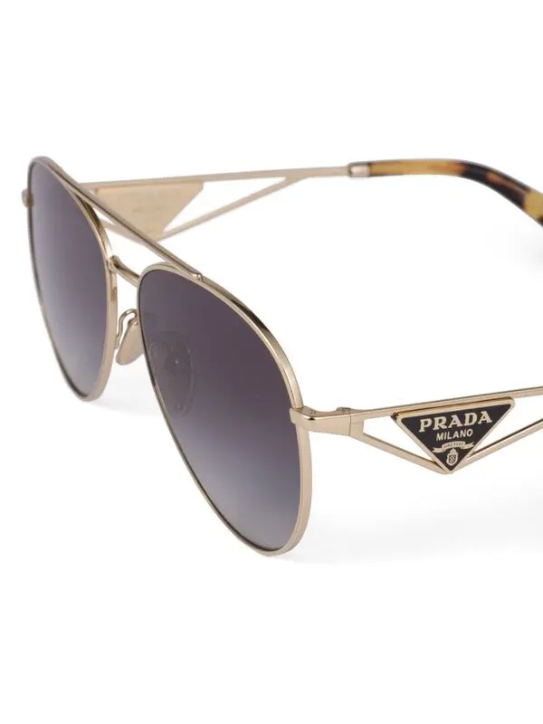 Prada Symbole Pilot-frame Sunglasses