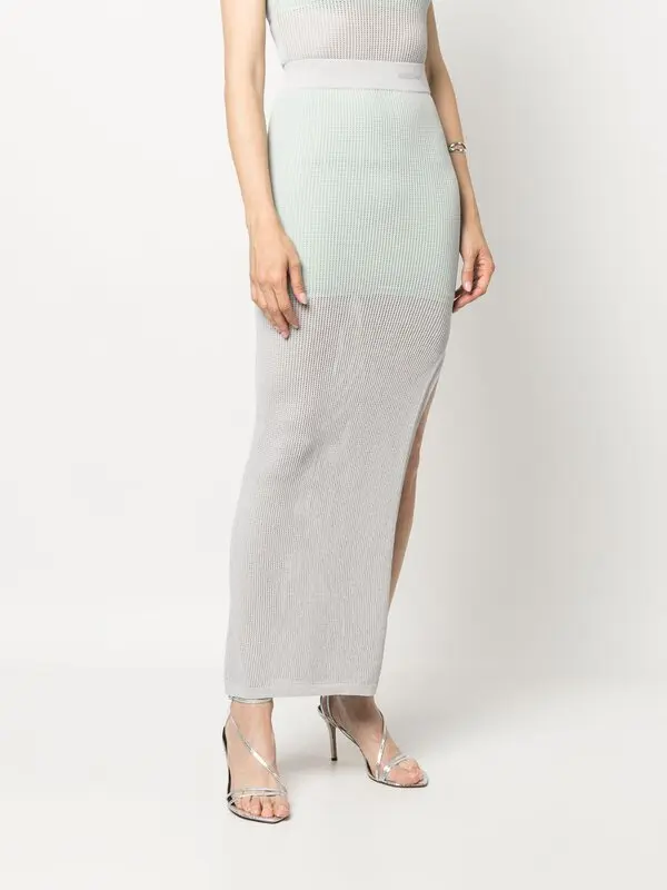 Patrizia Pepe Knitted Maxi Skirt