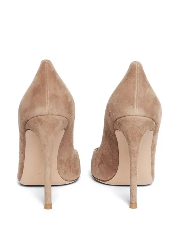 GIANVITO ROSSI 105mm Pumps - Brown
