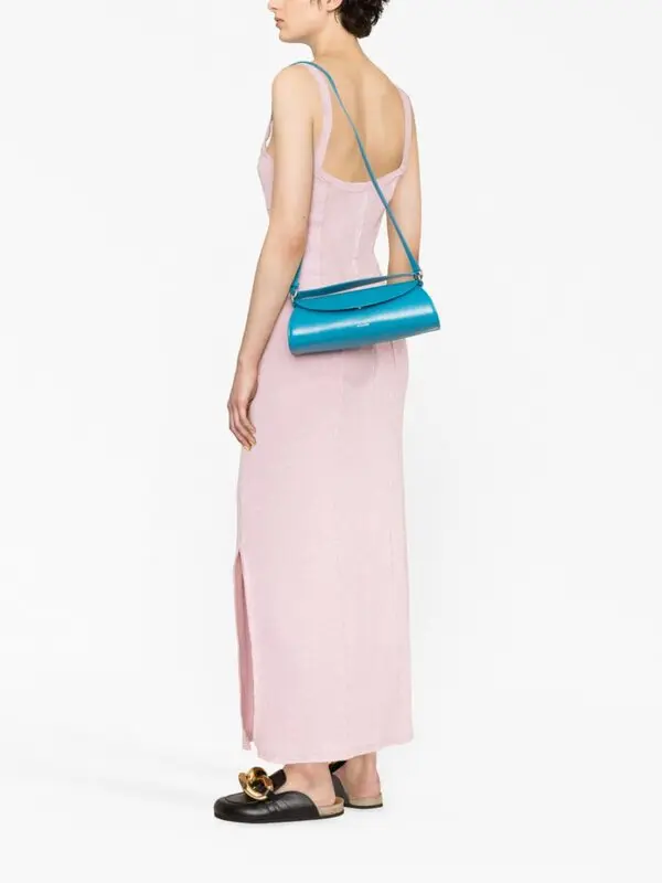 JIL SANDER Cannolo Shoulder Bag - Blue