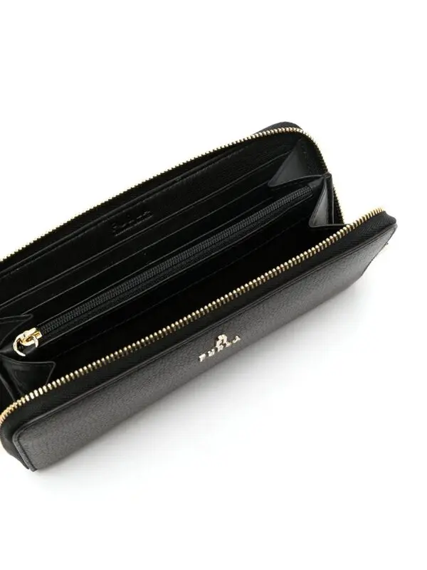 Furla Logo-plaque Leather Wallet