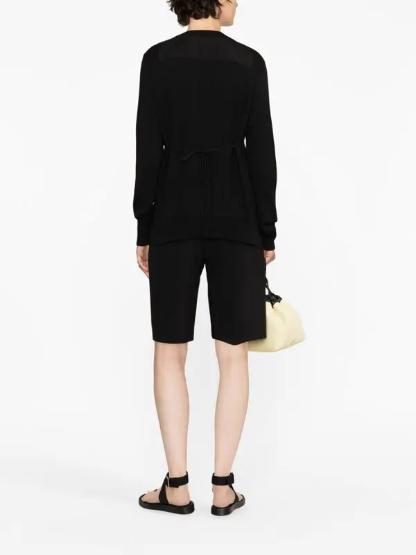 JIL SANDER Layered-design Wool Jumper