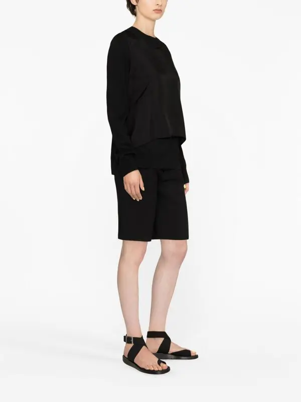 JIL SANDER Layered-design Wool Jumper