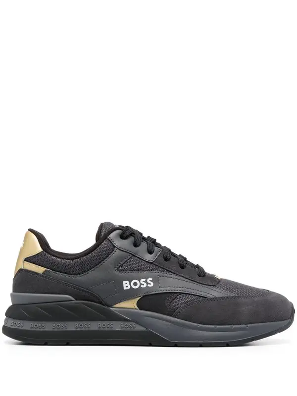 BOSS Logo-embellished Low-top Sneakers
