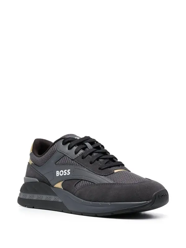 BOSS Logo-embellished Low-top Sneakers