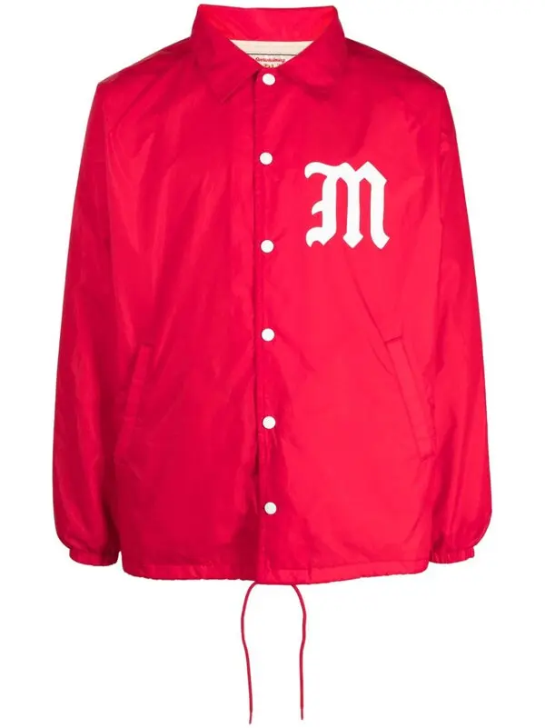SAINT MXXXXXX Logo-print Shirt Jacket