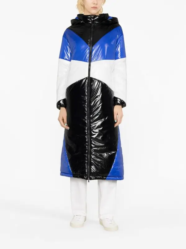 Patrizia Pepe Oversized Color-block Coat