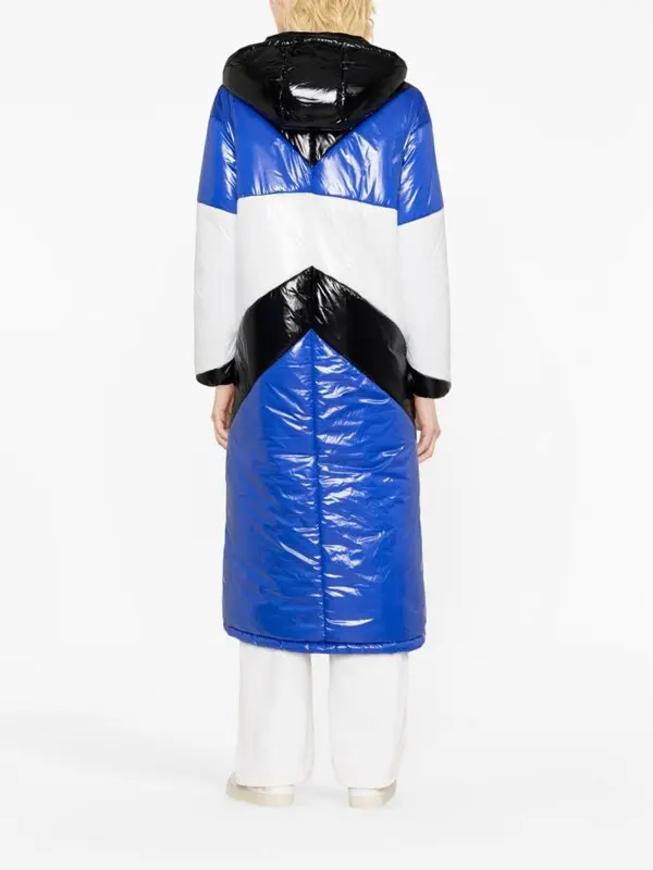Patrizia Pepe Oversized Color-block Coat