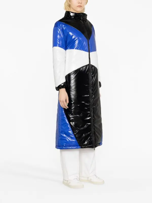 Patrizia Pepe Oversized Color-block Coat