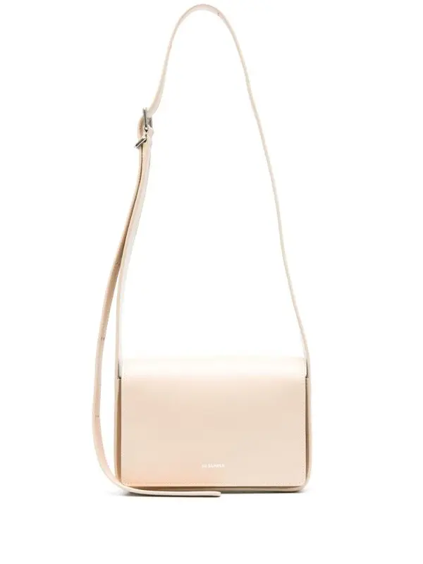 JIL SANDER Leather Shoulder Bag