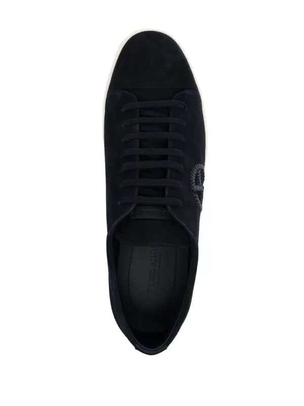 Giorgio Armani Logo-embossed Low-top Sneakers