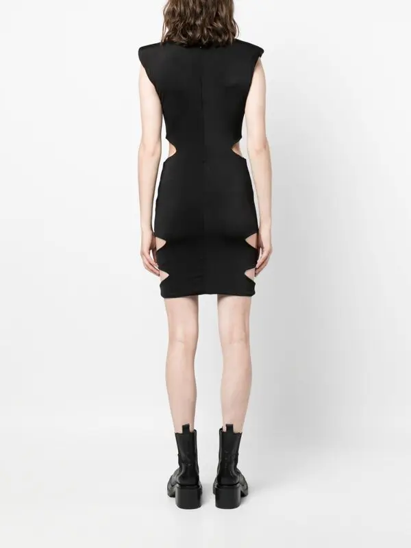 Philipp Plein Cut-out Minidress - Black