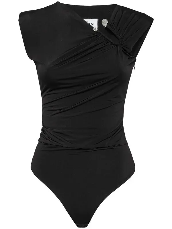Philipp Plein Shoulder-padded Bodysuit