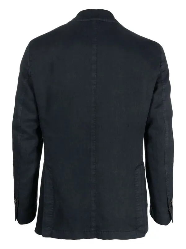 DELL'OGLIO Notched-collar Single-breasted Blazer