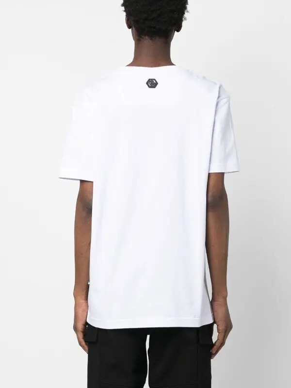 Philipp Plein Logo-print Cotton T-shirt - White