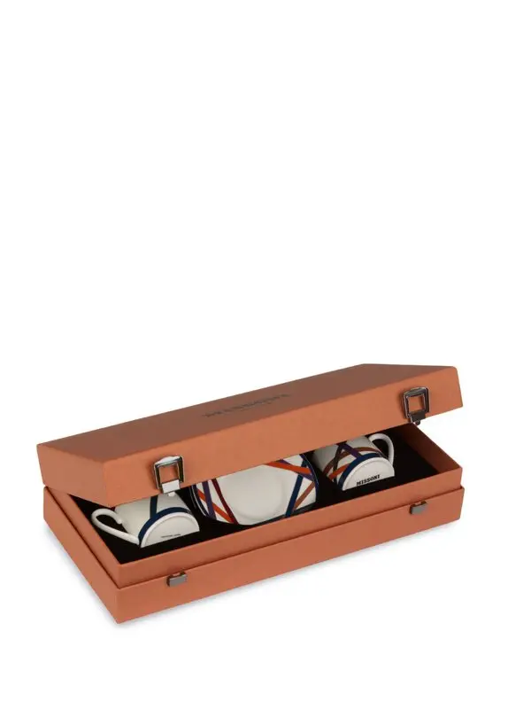 Missoni Nastri Coffee Set - White