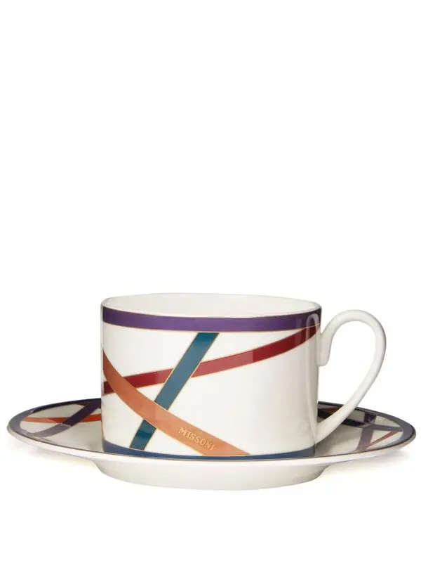 Missoni Nastri Coffee Set - White