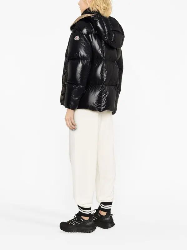 Moncler Parana Hooded Puffer Jacket - Black