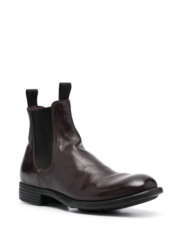 Officine Creative Calixte 004 Leather Ankle Boots