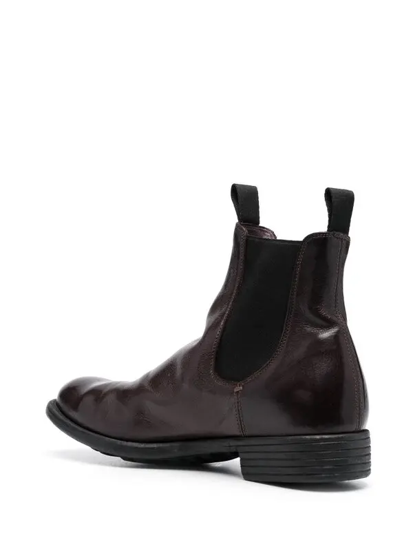 Officine Creative Calixte 004 Leather Ankle Boots
