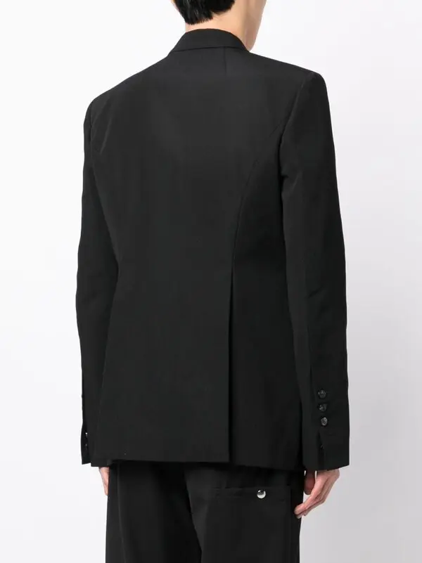 Rick Owens Seam-detail Single-breasted Blazer
