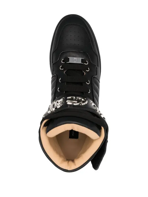 Philipp Plein Gothic-plaque High-top Sneakers