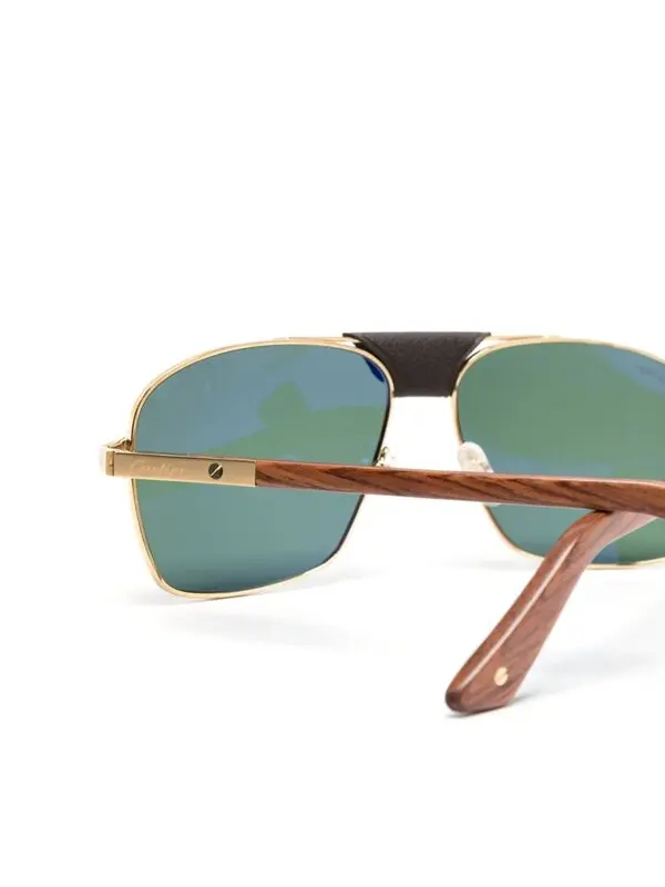 Cartier Pilot-frame Sunglasses