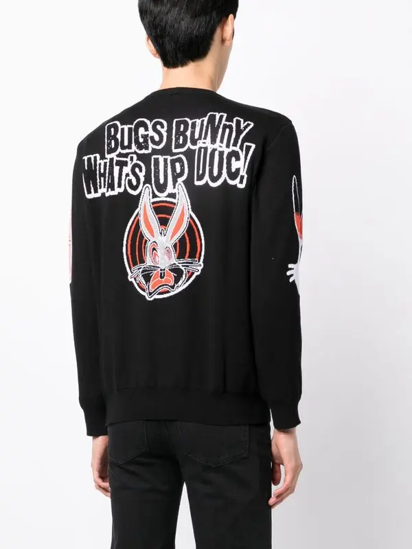 Iceberg Patterned Intarsia-knit Jumper