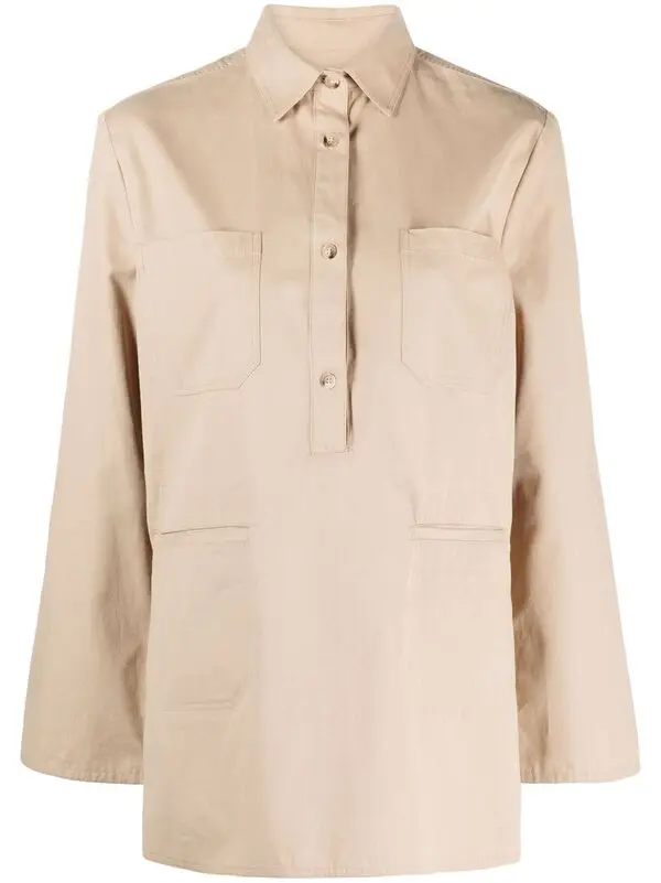 TOTEME Long-sleeve Twill Shirt