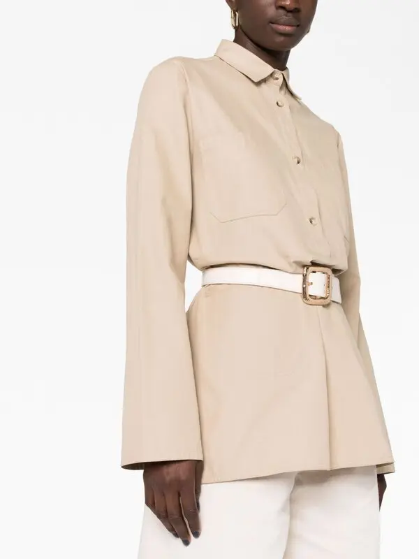 TOTEME Long-sleeve Twill Shirt