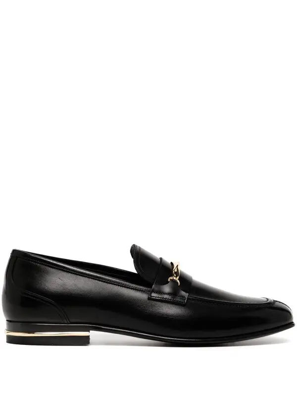 Bally Suisse Leather Loafers