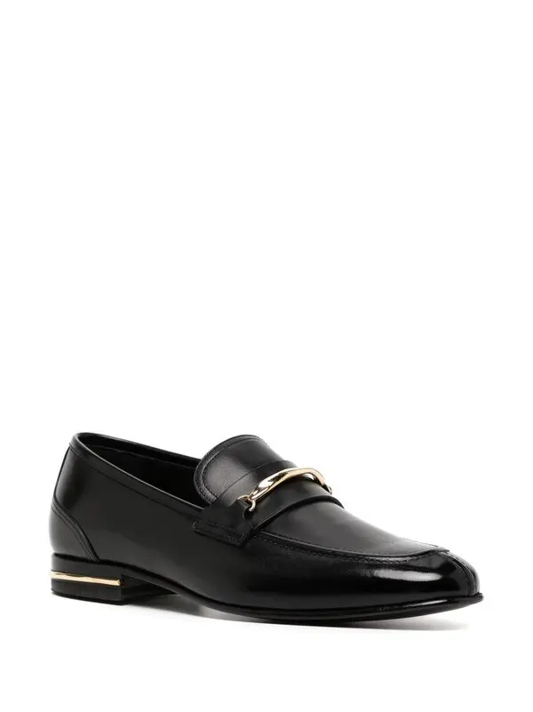 Bally Suisse Leather Loafers