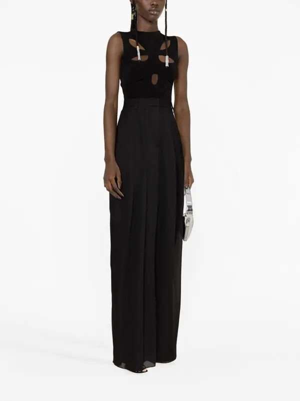 MONOT High-waist Wide-leg Trousers
