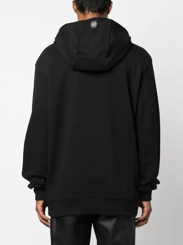 Philipp Plein Logo-print Cotton Hoodie
